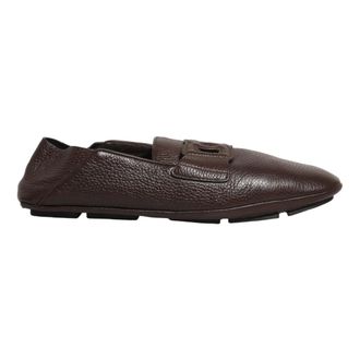 Dolce & Gabbana Driver Loafers - - Shoes - Herren - Braun - 44 EU