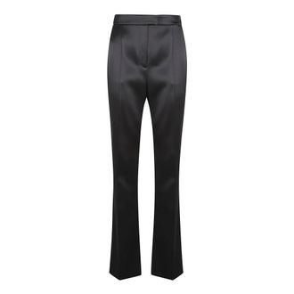 Valentino Garavani Double Duchesse Stretch Hose - - Trousers - Damen - Schwarzk - XS