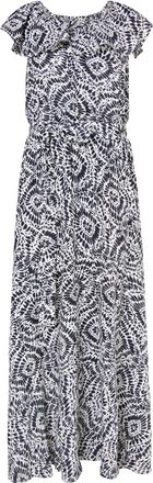 Izia Maxikleid mit Print Damen schwarz