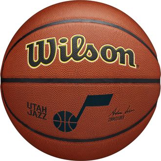 Wilson NBA Team Alliance Basketball, Mit Einer Pure Feel Oberfl&auml;che und Dual Depth Technologie, Verbesserte Luftstabilit&auml;t, Farbe: Braun, Gr&ouml;&szlig;e: 7