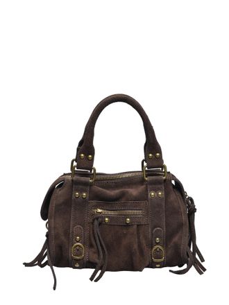 Luisa Vannini Zweifarbig Rindsledertasche
