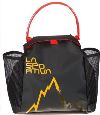 La Sportiva LA Sportiva Training Chalk Bag Magnesiumbeutel, Unisex, Erwachsene, Schwarz/Gelb (Mehrfarbig), Einheitsgr&ouml;&szlig;e