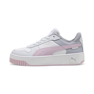 Puma Damen Carina Street Turnschuhe, Puma White Grape Mist Puma Silver, 37 EU