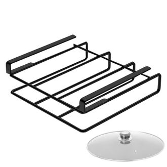 Generico Adecu Halterung f&uuml;r Schneidebrett, Aufbewahrungsregal, 30 cm, Mehrzweck-K&uuml;chenst&auml;nder, kompakte Plattenorganisation, Haushaltsschrank