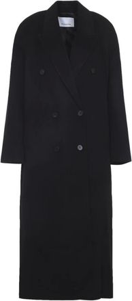 Frankie Shop Femme, Manteaux, Noir, Taille: 36 FR Gaia Double-Breasted Coat