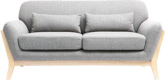 Miliboo Miliboo - Sofa skandinavisch 2 Plätze Grau Holzbeine yoko