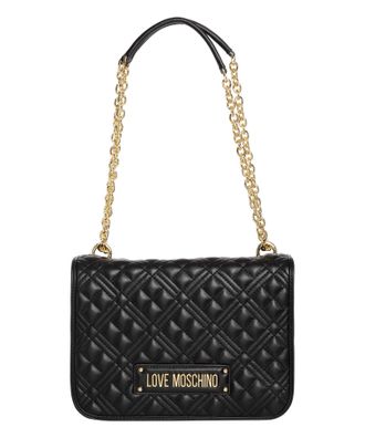 Love Moschino Damen Jc4000pp1hla000 Schultertasche, Schwarz