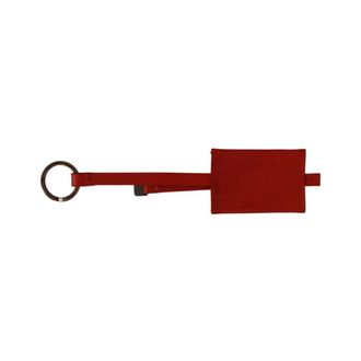 Costume National Stunning CNC Logo Schl&uuml;sselanh&auml;nger - - Accessories - Herren - Rot - ONE SIZE
