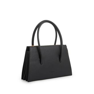 Atomy Melody Lederhandtasche - Schwarz