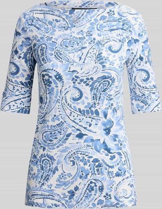 Lauren Ralph Lauren Slim Fit T-Shirt aus Baumwoll-Mix