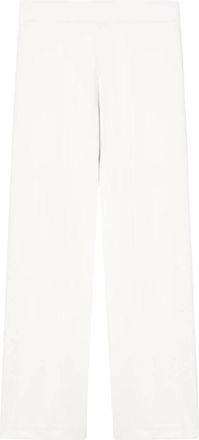Emporio Armani Emporio Armani Ea7, Femme, Pantalons, Blanc, Taille: 36 FR Pantalon en jersey stretch