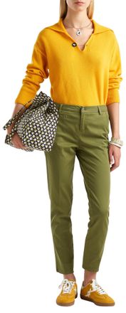 Benetton Damen 4gd7558s3 Hose, Milit&auml;rgr&uuml;n 913, 38