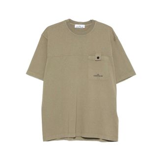 Stone Island Herren, Oberteile, Gr&uuml;n, MGr&ouml;&szlig;e