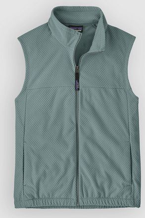 Patagonia Textured Fleece Weste blue sage