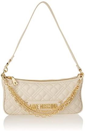 Love Moschino JC4258PP0GKA0, Sac à bandoulière Femme, Ecru, Taille Unique