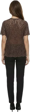 Dolce & Gabbana Womens Brown Cotton T-Shirt