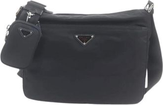Prada unisex, Pre-owned, Noir, Taille: ONE Size Pochette bandouli&egrave;re vintage Pre-owned