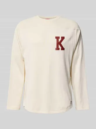 Kenzo Regular Fit Longsleeve aus Viskose-Mix
