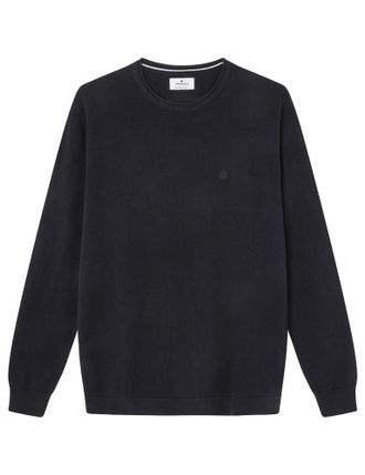 Springfield Herren Su&eacute;ter Basic-Pullover, Navy, L