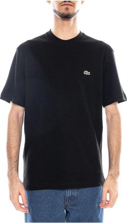 Lacoste Homme, Tops, Noir, Taille: M T-Shirt Col Rond