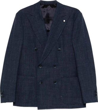 Luigi Bianchi Mantova Blazer - Bleu