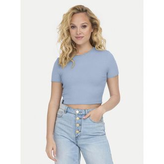 Only T-Shirt Betty 15311891 Hellblau Regular Fit