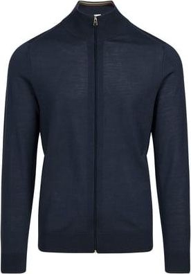 Paul Smith Gilet col montant zipp&eacute; en laine