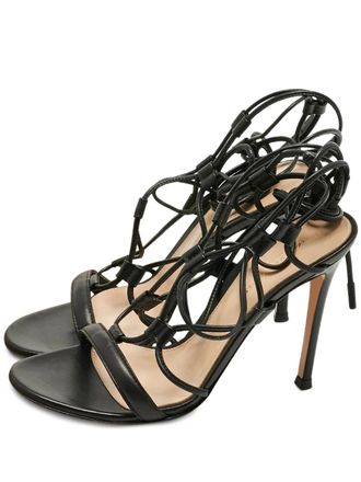 Gianvito Rossi Giza Sandalen mit Absatz - Schwarz