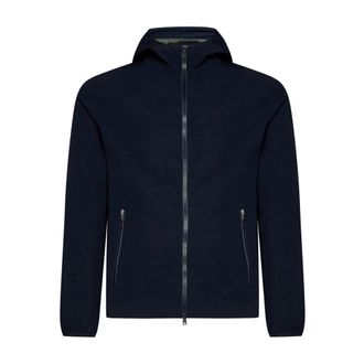 Herno Kapuzenjacke aus Jersey - - Jackets - Herren - Blau - XL