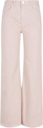 Seventy Femme, Pantalons, Rose, Taille: 40 FR Wide Pantalons