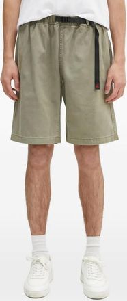 Gramicci G-Short Pigment Dyed elasticated belt shorts - Gr&uuml;n