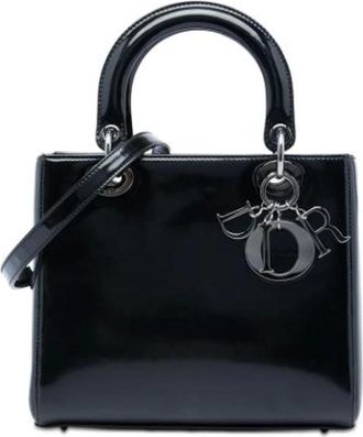 Dior Pre-owned Lady Dior - Femme - Pre-owned - Noir - Taille: ONE Size