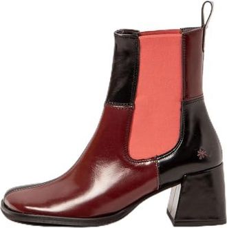 Art Art Femme 1707 Verona Botte Oxford, Bordeaux, Noir, 41 EU