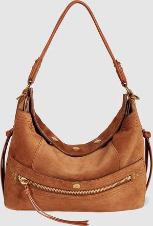 Jerome Dreyfuss Sac Lucky Hobo Cuir Caramel