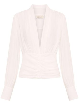 Nicholas blouse Jacqueline - Blanc
