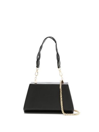 Sarah Chofakian pochette Stela en cuir - Noir