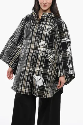 Woolrich Regenmantel HAWTHORN mit Karomuster Woolrich