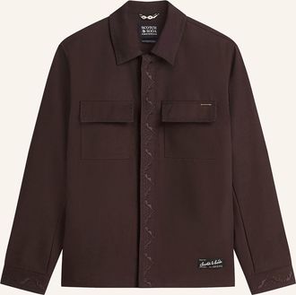 Scotch & Soda Overshirt braun