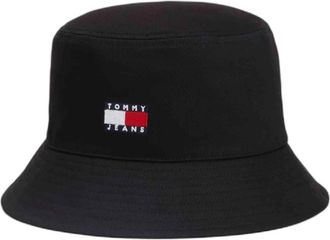 Tommy Jeans Homme, Accessoires, Noir, Taille: ONE Size Gorro Bucket