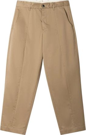 Nine In The Morning Homme, Pantalons, Beige, Taille: S Pantalon Carotte &Eacute;vas&eacute;e M&eacute;t&eacute;orite