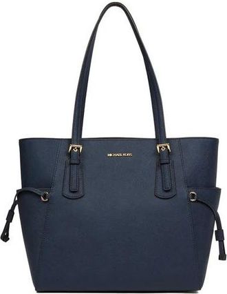 Michael Kors Femme, Sacs, Bleu, Taille: ONE Size Voyager Large East-West Tote