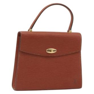 Louis Vuitton Pre-owned Cuir sacs-louis-vuitton - Femme - Pre-owned - Brun - Taille: ONE Size