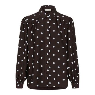 Soaked In Luxury Hemd - - Blouses & Shirts - Damen - Braun - M