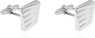 Lanvin Homme, Accessoires, Gris, Taille: ONE Size Boutons de manchette plaqu&eacute;s platine