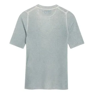 Chlo&eacute; Womens Top Tricot&eacute; C&ocirc;tel&eacute; Bleu Ciel Blue