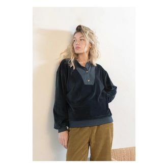 Marlot Paris Sweat Chloé Velours - Collection Femme Marlot Paris