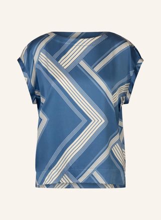 Mint & Mia Mint & Mia Bedrucktes Satin Shirt blau