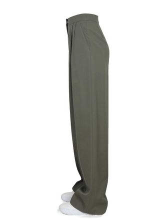 Alexander McQueen Wool Trousers - Green