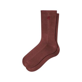 Carhartt Work in Progress Chaussettes mi-hautes Hudson broderie logo en coton m&eacute;lang&eacute;