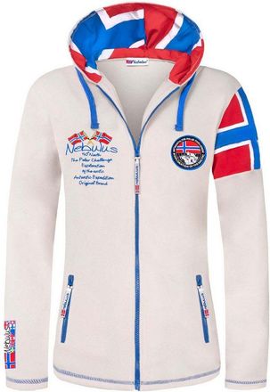 Nebulus Fleecejacke KINLEY, Q1739 - Damen, wei&szlig;, XL/42